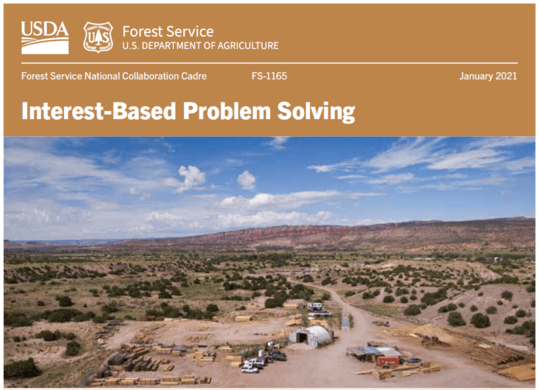 Interest-Based Problem Solving - Partnership and Community ...