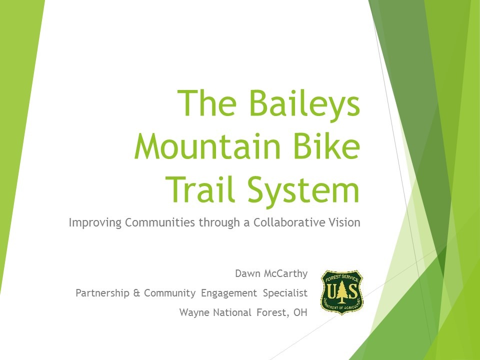The Baileys Mountain Bike Trail System: Improving Communities Through a ...