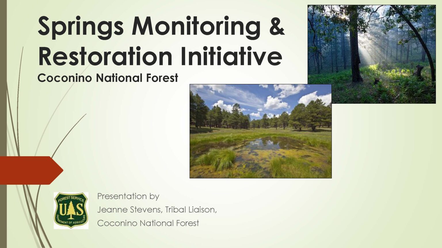 Springs Monitoring & Restoration Initiative - Partnership and Community Collaboration Academy
