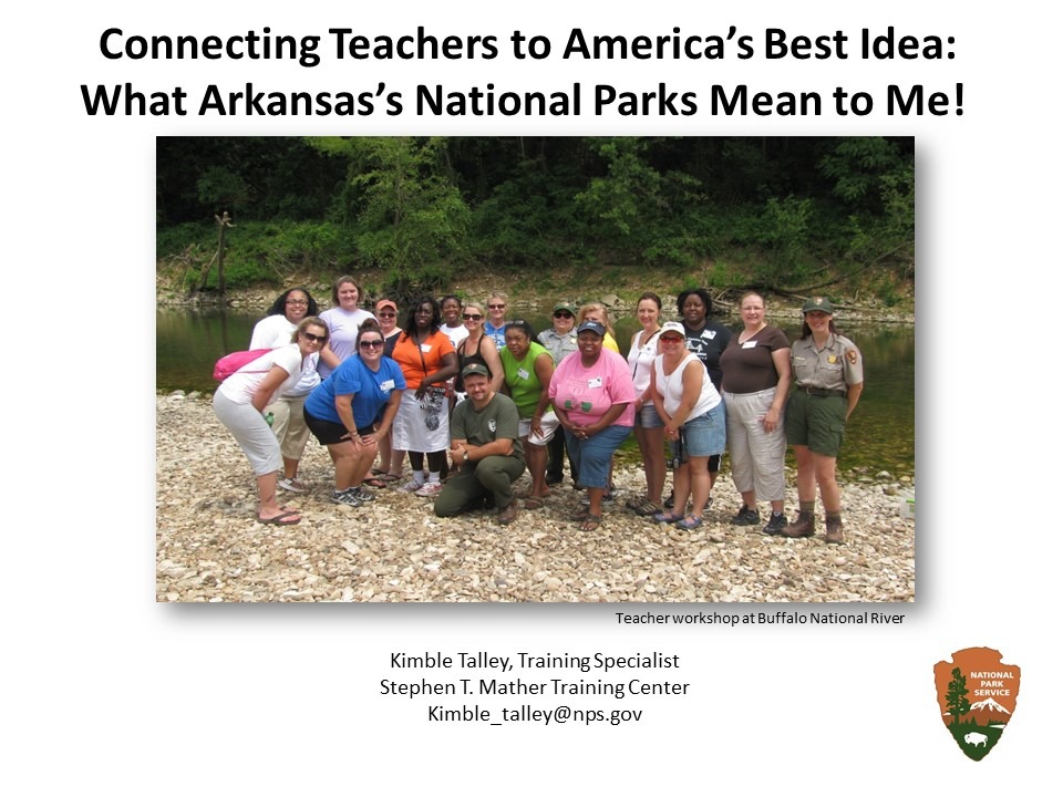 Connecting Teachers to America’s Best Idea: What Arkansas’s National ...