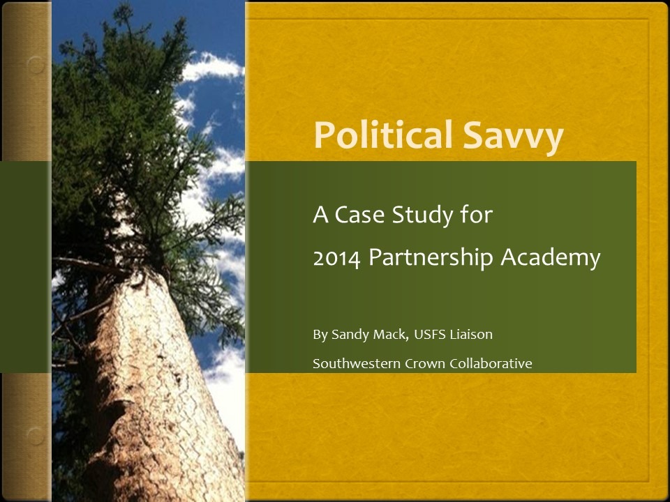 Political Savvy: The Southwestern Crown Collaborative - Partnership and ...