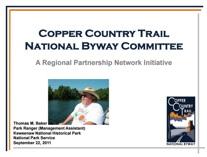 Copper Country Trail National Byway Committee - Partnership and ...